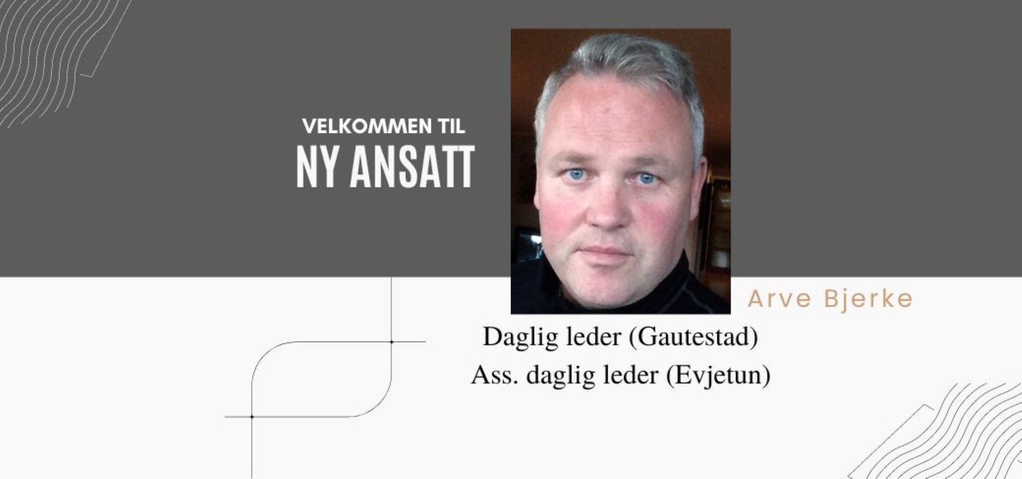 Ny ansatt på Gautestad & Evjetun - Norsk Luthersk Misjonssamband